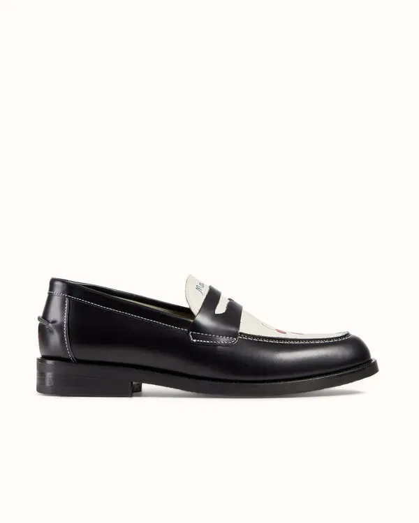 DUKE + DEXTER Wilde Penny Loafer - Cherry