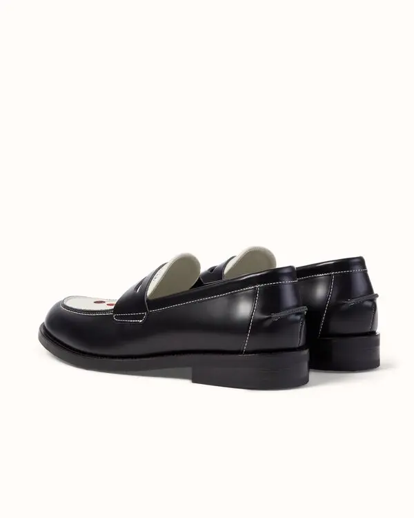 DUKE + DEXTER Wilde Penny Loafer - Cherry