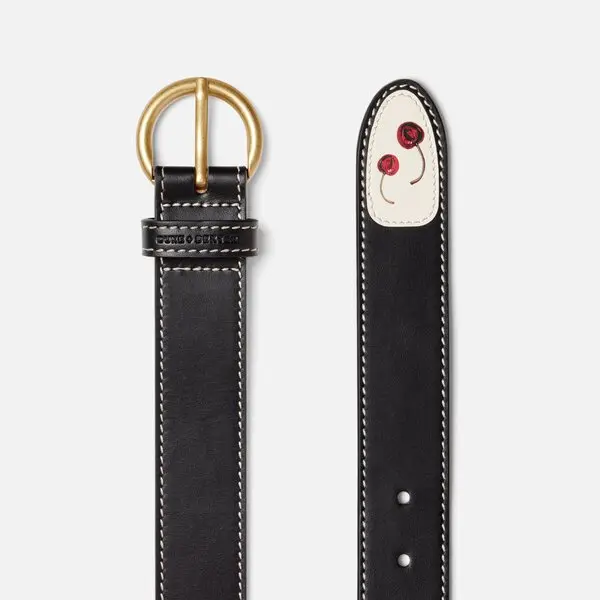 DUKE + DEXTER Ellis Belt - Cherry