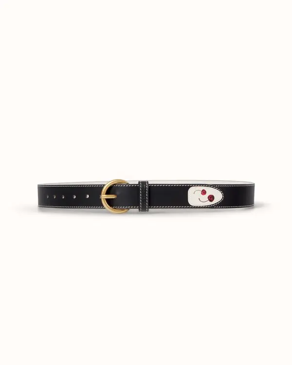 DUKE + DEXTER Ellis Belt - Cherry