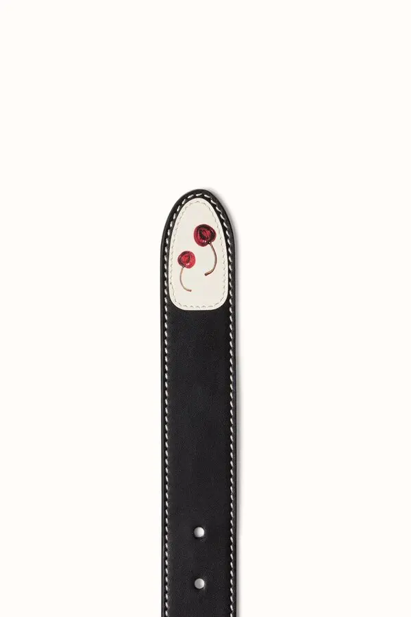 DUKE + DEXTER Ellis Belt - Cherry