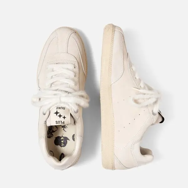 DUKE + DEXTER Plus Duke Off-white Sneakers - Suede