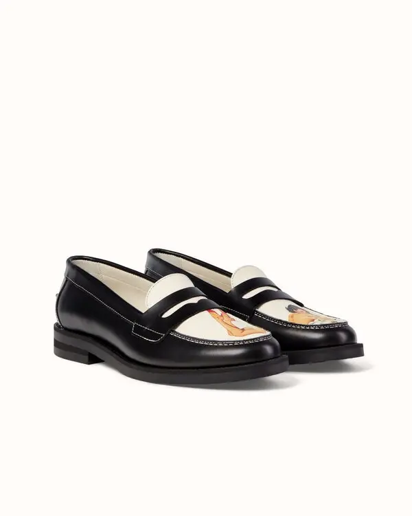 DUKE + DEXTER Wilde Penny Loafer - Pin Up