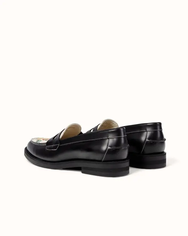 DUKE + DEXTER Wilde Penny Loafer - Pin Up