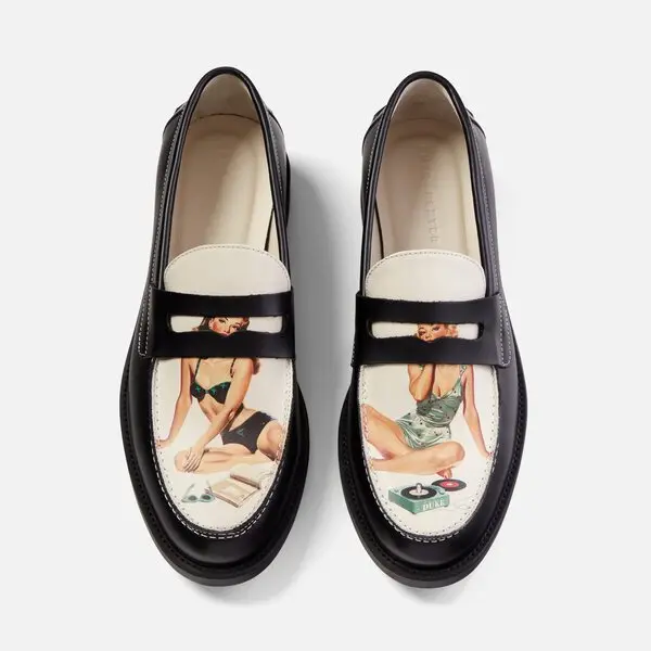DUKE + DEXTER Wilde Penny Loafer - Pin Up Ii