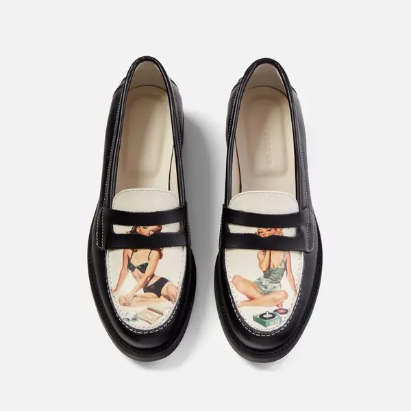 DUKE + DEXTER Wilde Penny Loafer - Pin Up Ii