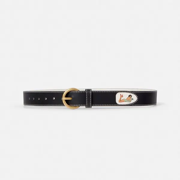 DUKE + DEXTER Ellis Leather Belt - Pin Up