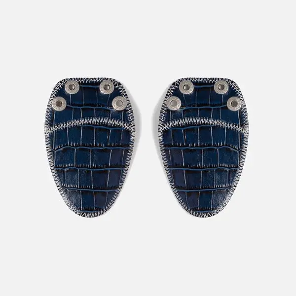 DUKE + DEXTER Plus Duke White + Navy Sneakers - Ny