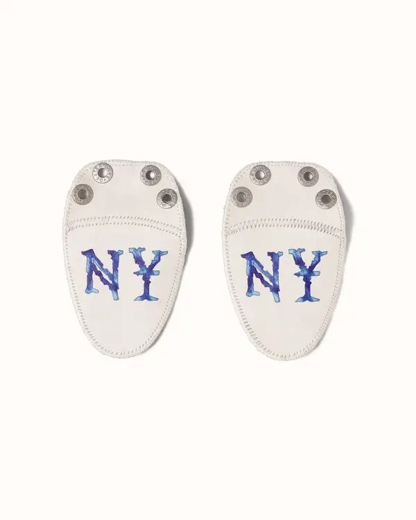 DUKE + DEXTER Plus Duke White + Navy Sneakers - Ny