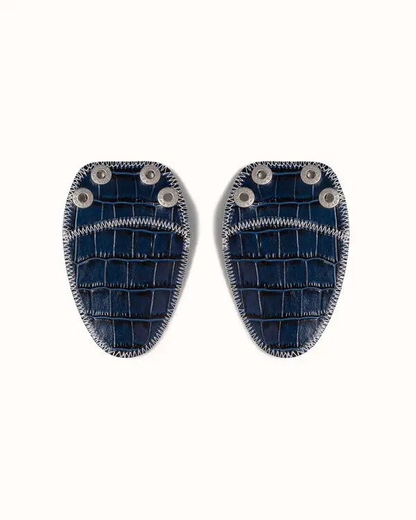 DUKE + DEXTER Plus Duke White + Navy Sneakers - Ny