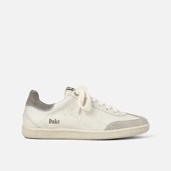 DUKE + DEXTER Plus Duke Vintage Sneakers - Vintage Grey + White