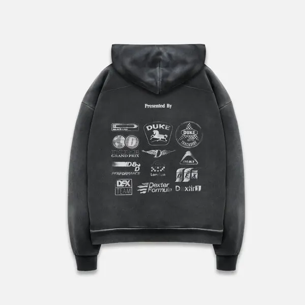 DUKE + DEXTER Washed Hoodie - Sponsors