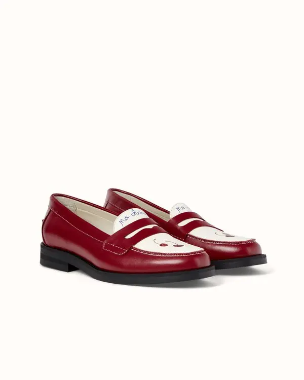 DUKE + DEXTER Wilde Loafer - Cherry Red