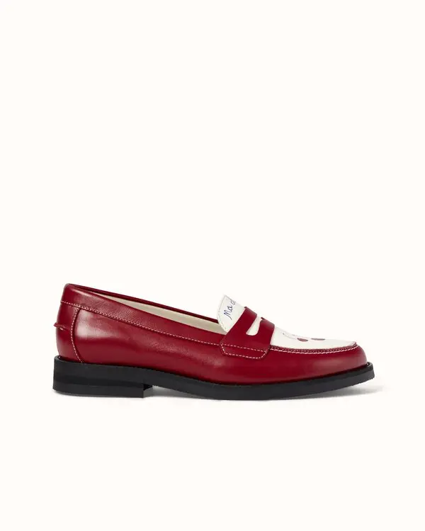 DUKE + DEXTER Wilde Loafer - Cherry Red