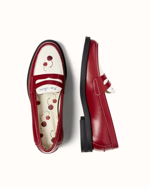 DUKE + DEXTER Wilde Loafer - Cherry Red