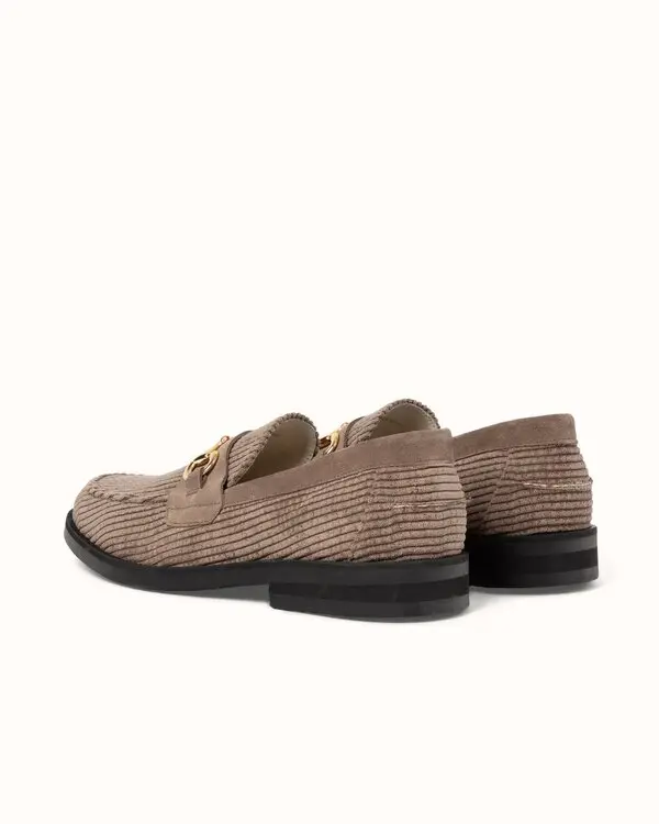 DUKE + DEXTER Wilde Corduroy Bit Loafer