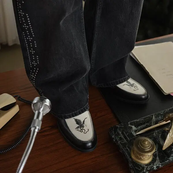 DUKE + DEXTER Peso Penny Loafer