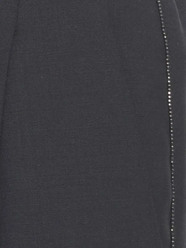 Fabiana Filippi Virgin Wool Blend Slim Fit Trousers