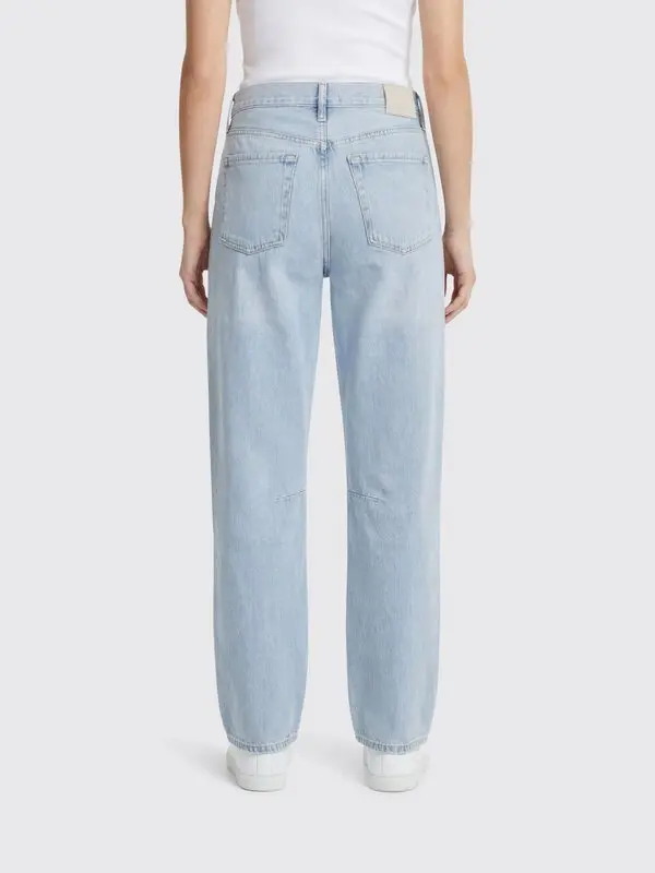 Citizens Of Humanity The Vintage" High Rise Relaxed Straight Jeans - Blue