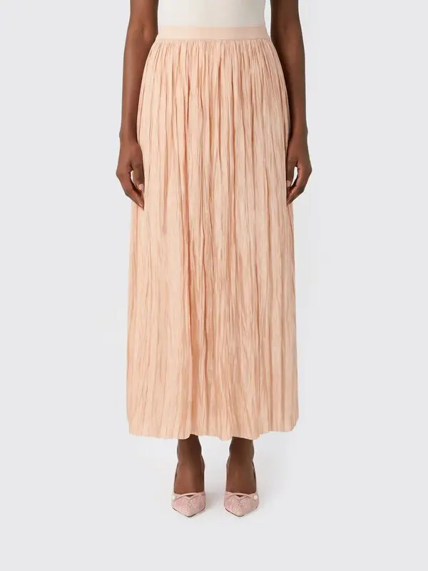 ROBERTO COLLINA Midi Skirt - Nude