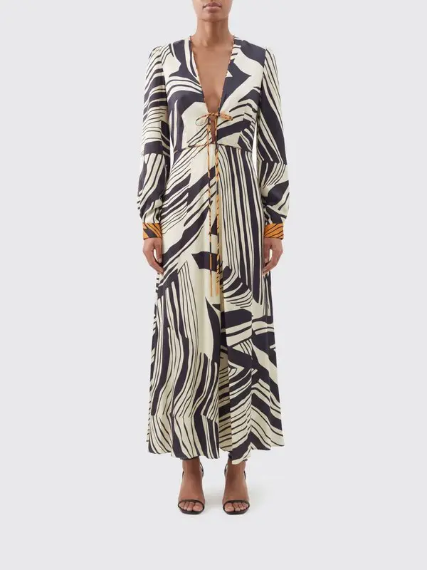 Raquel Diniz Printed Maxi Dress