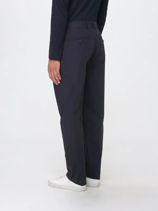 Emporio Armani Slim Fit Cotton Pants - Blue