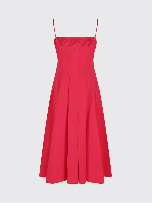 Staud Midi Dress - Cherry