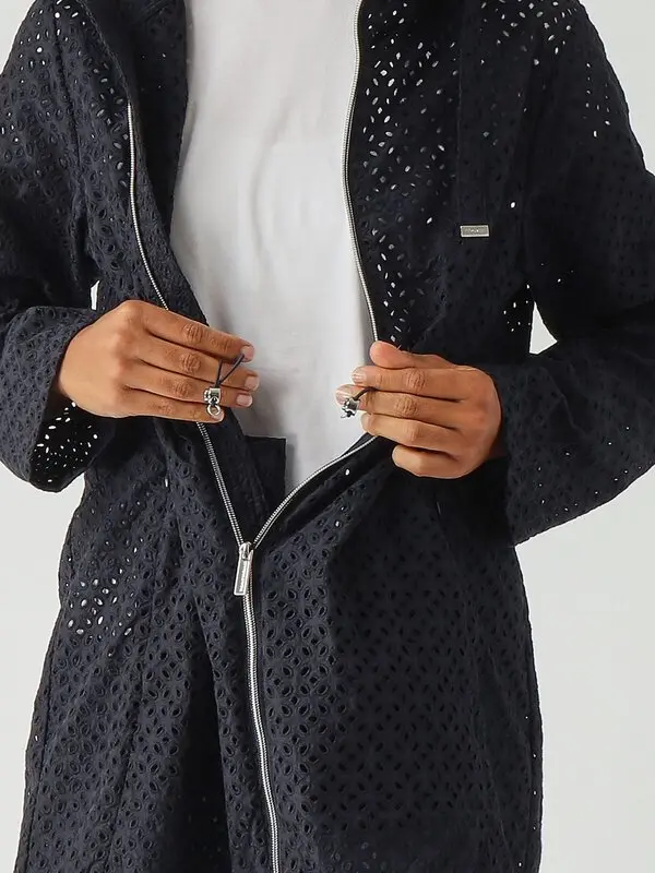 COLMAR Blooming Perforated Fabric Jacket