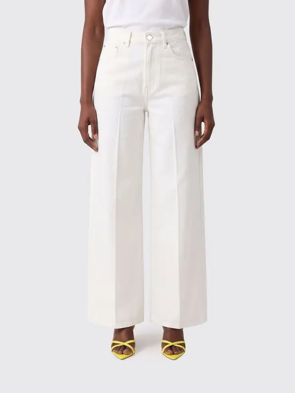 PT TORINO Wide Leg Jeans - White
