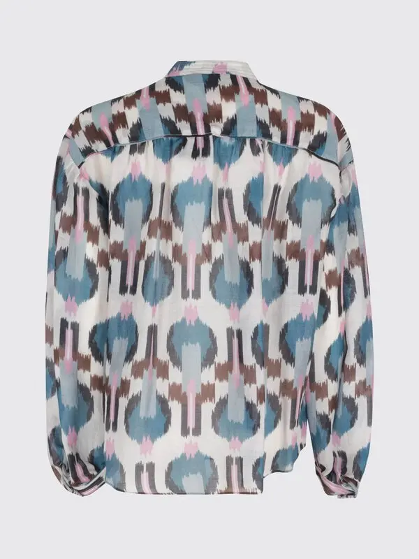 BAZAR DELUXE Printed Viscose Blouse - Multicolor