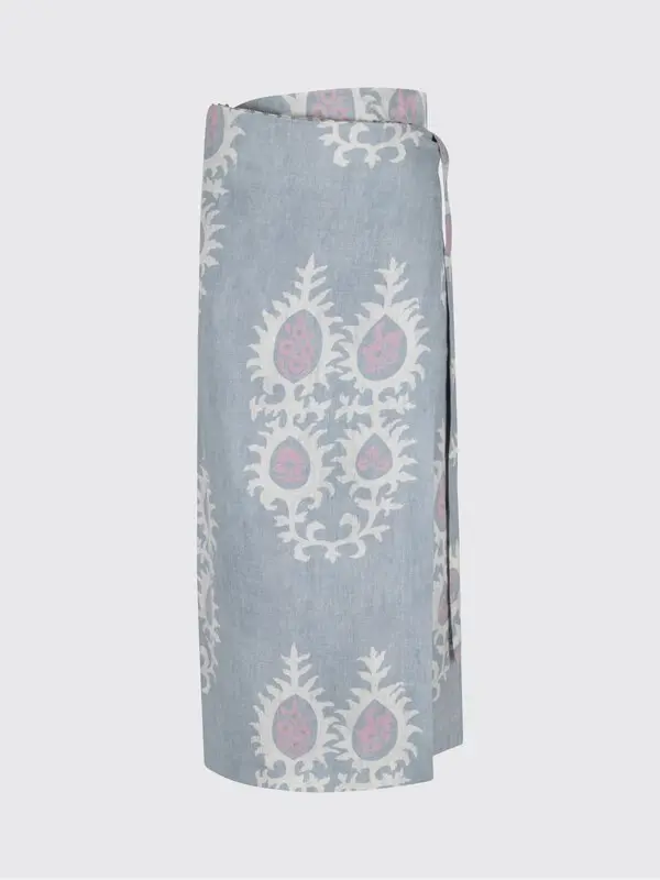 BAZAR DELUXE Printed Wrap Skirt - Multicolor