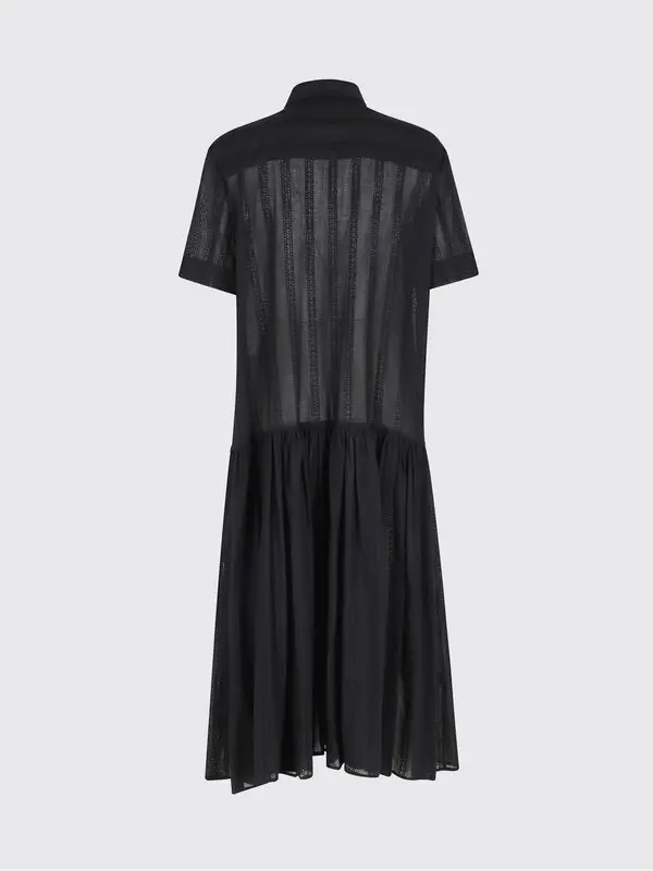 SEMICOUTURE Cotton Midi Shirt Dress