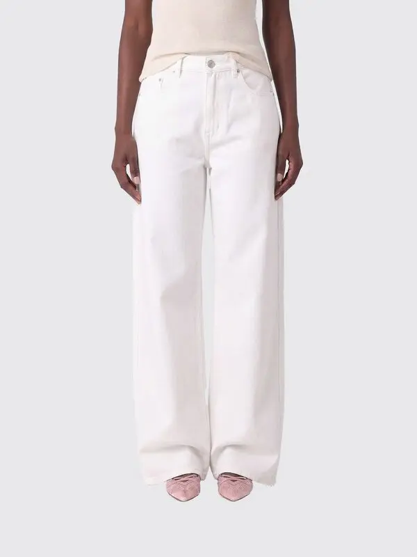 DUNST Wide Leg Jeans - White