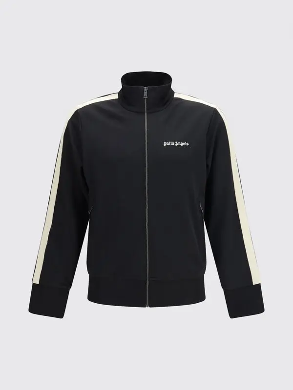 Palm Angels Acetate Zip Sweatshirt
