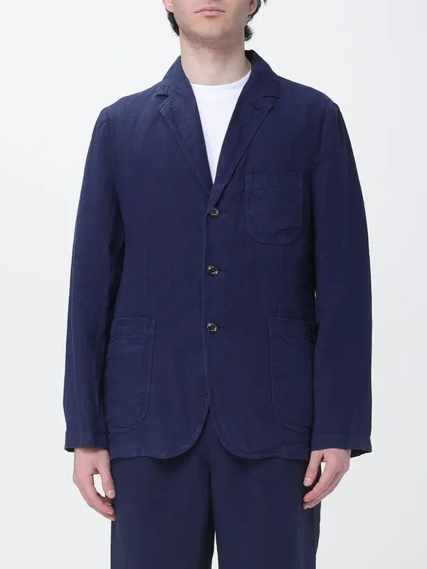 Aspesi Single Breasted Blazer - Blue