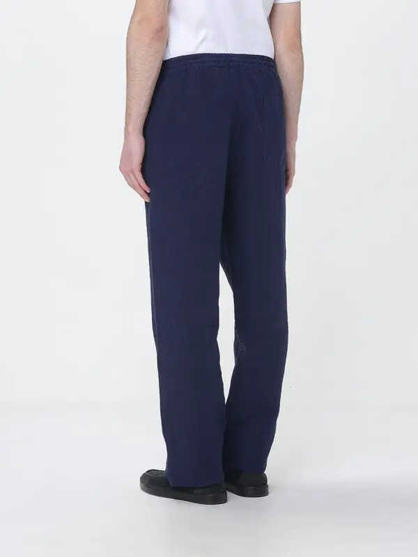 Aspesi Wide-leg Linen Trousers