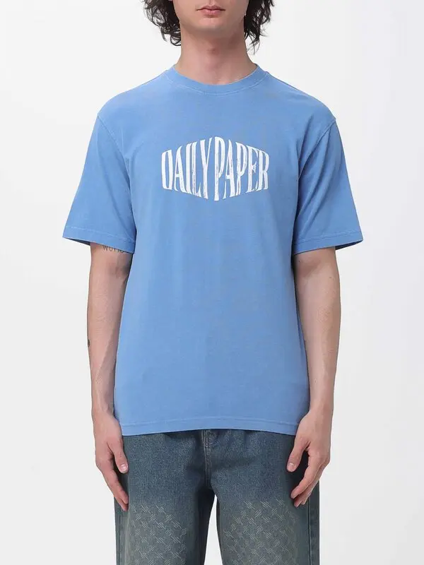 DAILY PAPER Cotton T-shirt With Logo