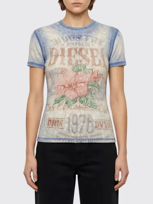 DIESEL® Printed Cotton T-shirt