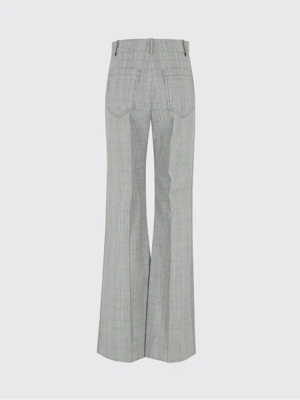 Victoria Beckham Wide Leg Trousers - Blue