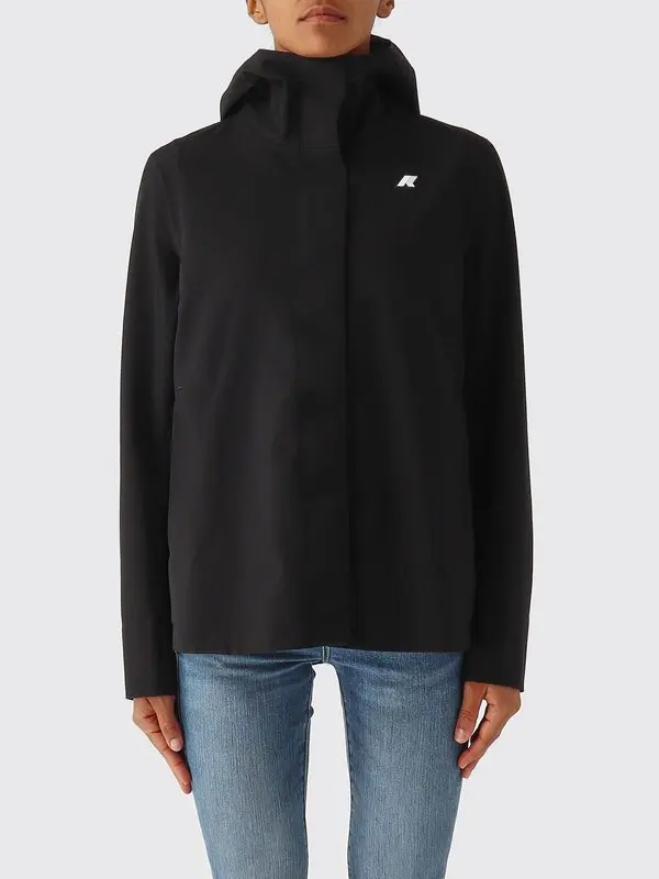 K-WAY Waterproof Jacket - Black