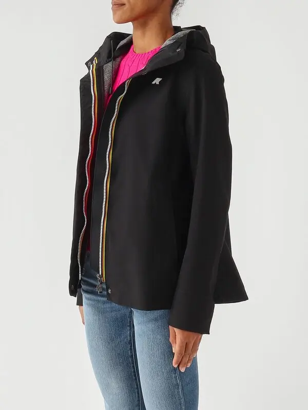 K-WAY Waterproof Jacket - Black