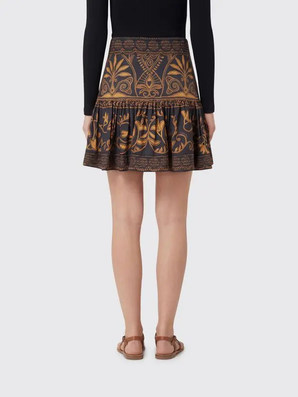 Farm Rio Tiered Mini Skirt