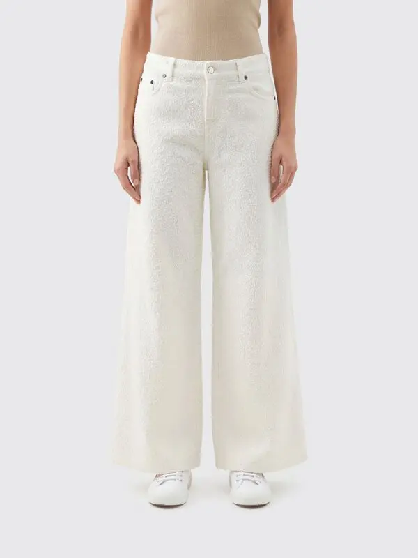 Stella McCartney Wide Leg Jeans - White
