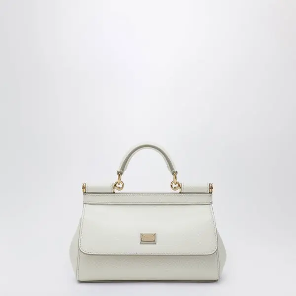 Dolce & Gabbana Small Sicily Handbag - White