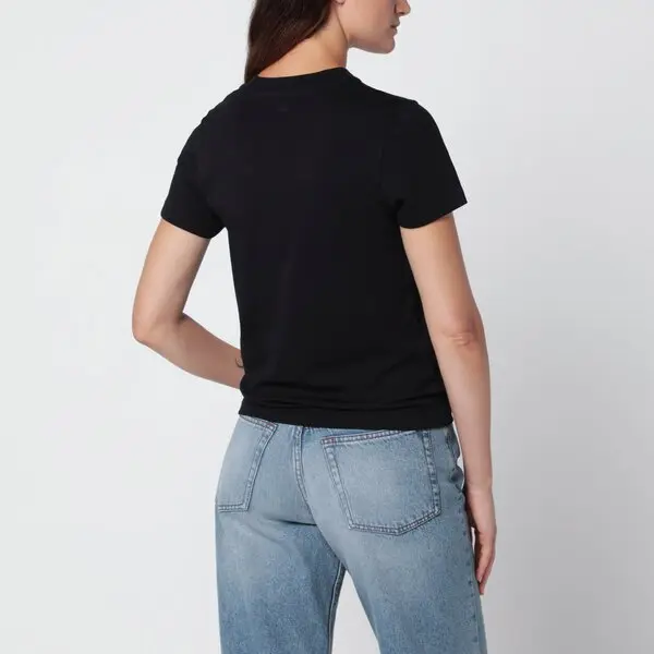 AMI Paris De Coeur T-shirt - Black
