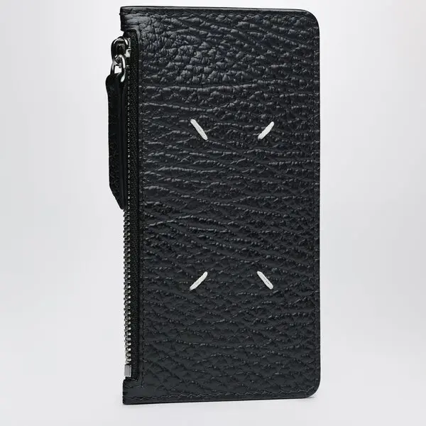 MAISON MARGIELA Four Stitches Long Card Holder - Black