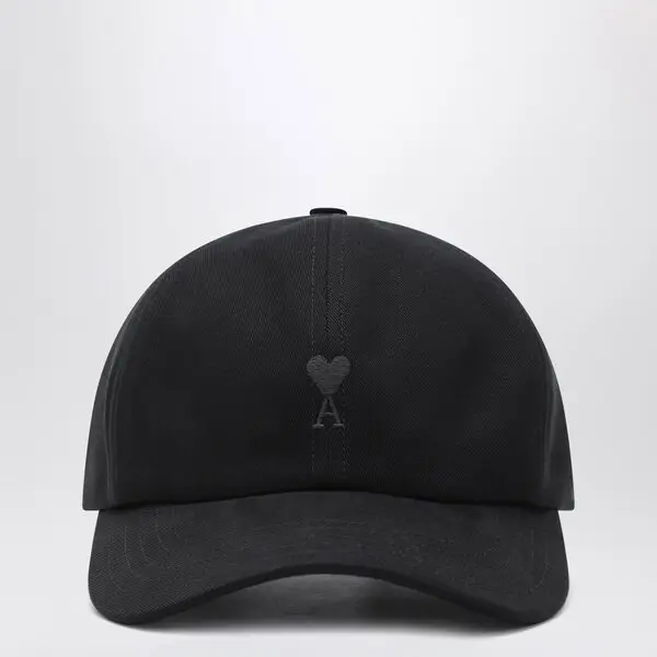 AMI Paris De Coeur Baseball Cap - Black