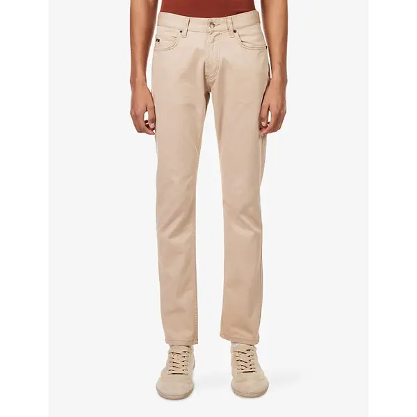 Emporio Armani Slim-leg Denim Jeans - Beige