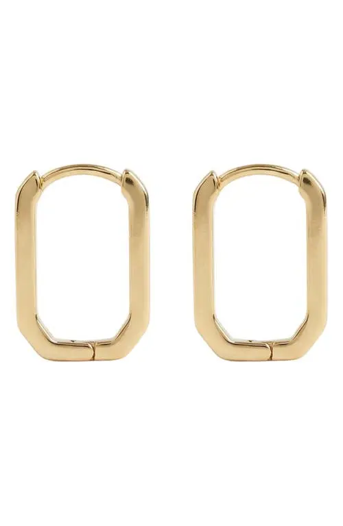 Argento Vivo U-hoop Earrings - Gold