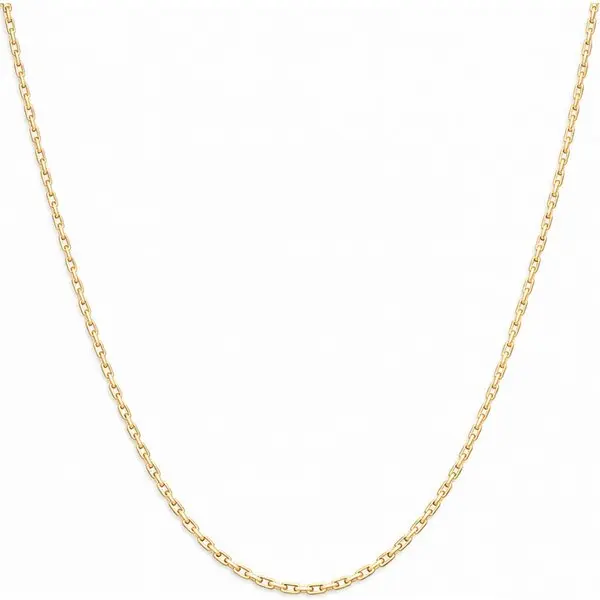 Argento Vivo Dainty Mariner Chain Necklace - Gold